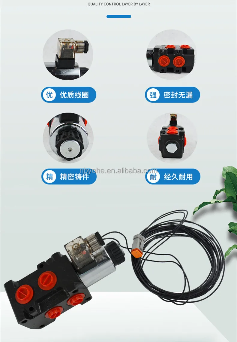 Wholesale Solenoid Sectional Directional Diverter Control Valve Svv06 ...