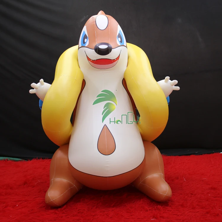 Custom Inflatable Otter Inflatable Cartoon Model Bouncy Animals Party ...