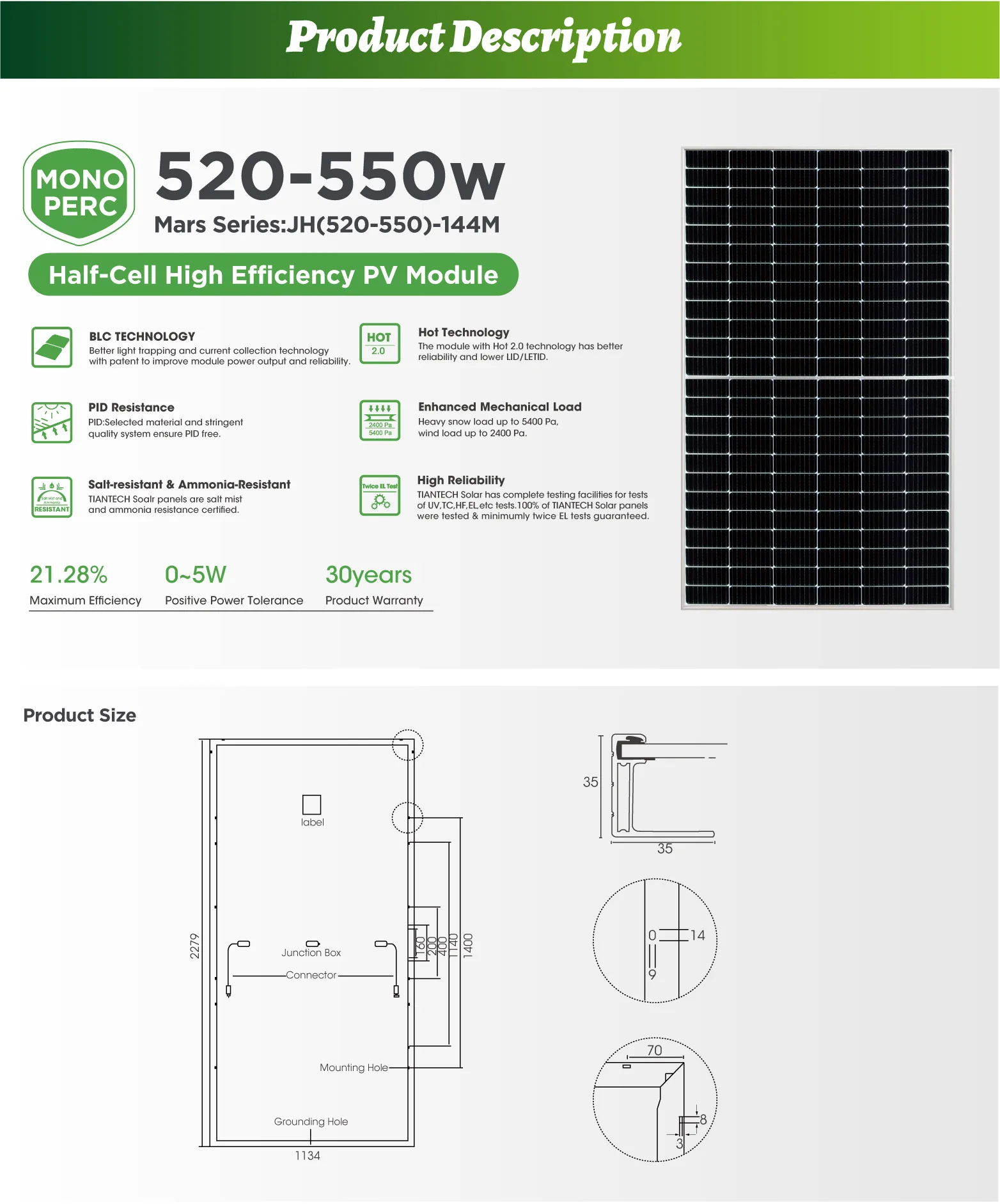 Factory Sale High Quality Solar Panels 550w 540w 530w 520w Price Solar ...