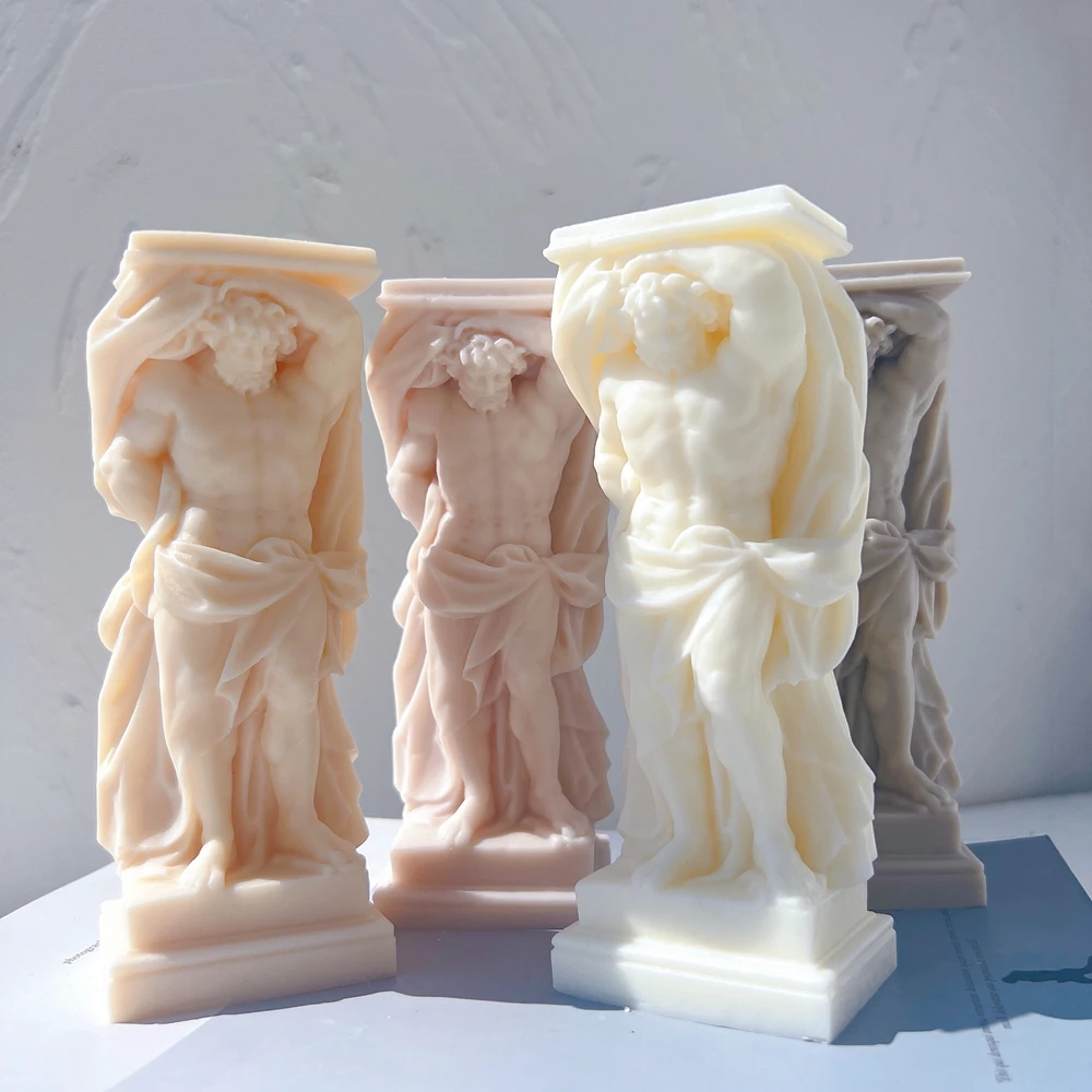 Atlanta Statue Silicone Mold - DIY Eco Friendly Candle Mould