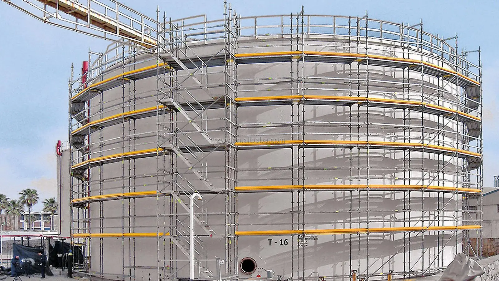 Industrial Construction Equipment - Tank/energy Scaffolding for Harsco