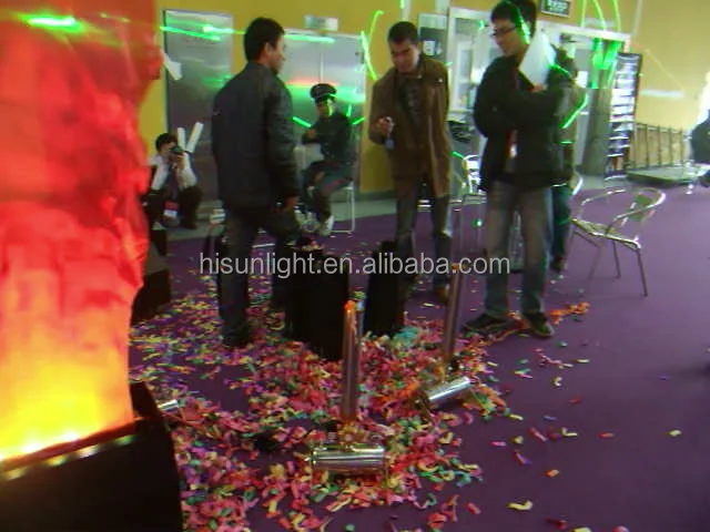 Boomwow Four Heads Electric Confetti Cannon Launcher Stage Effect ...