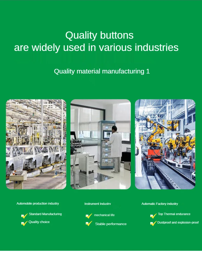 Plastic Mini 12mm Pbs-33b Waterproof 24 Volt Push Pull Button Switch ...