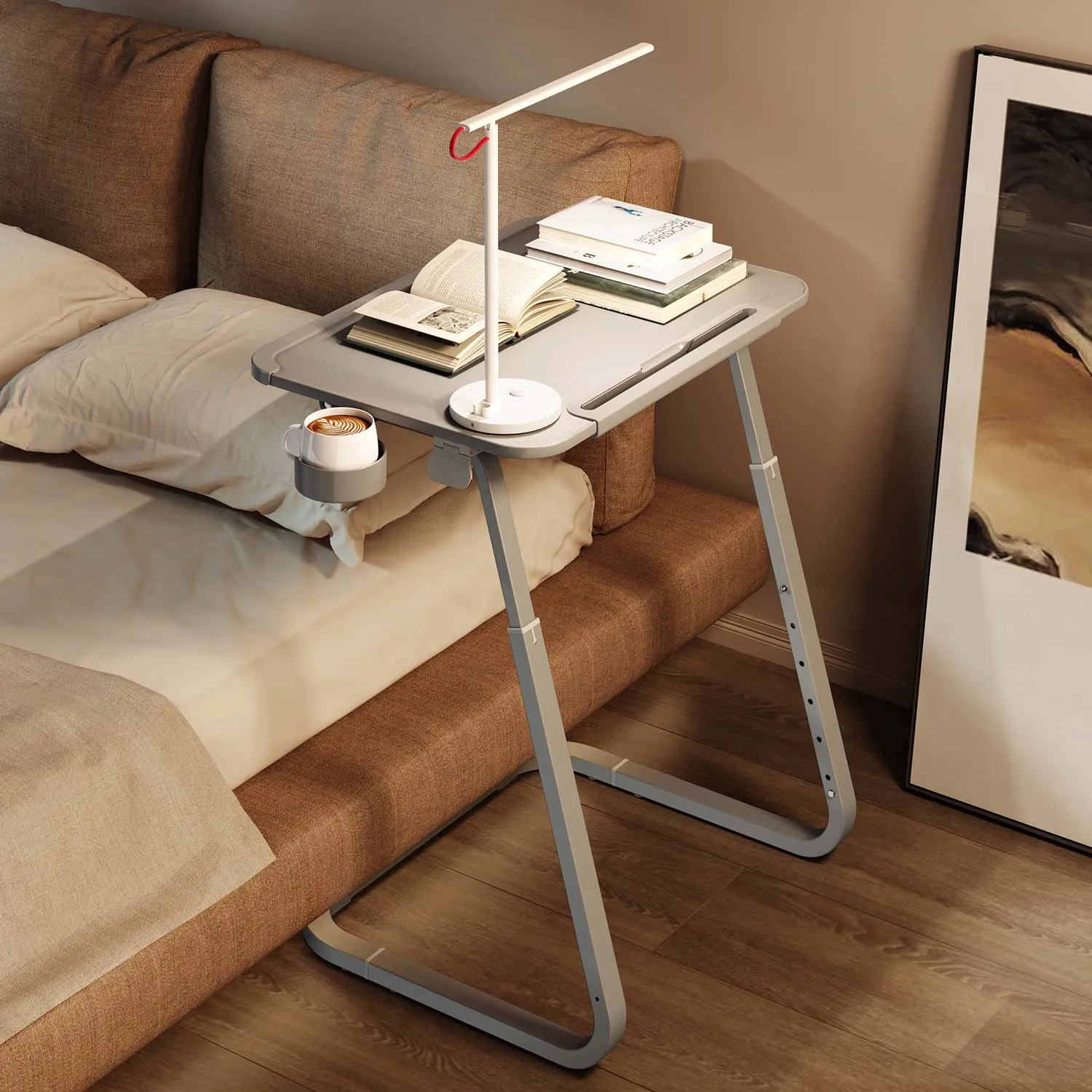 Saiji Tv Tray Table Heavy Duty Extra Large Tv Table Upgraded Dinner ...