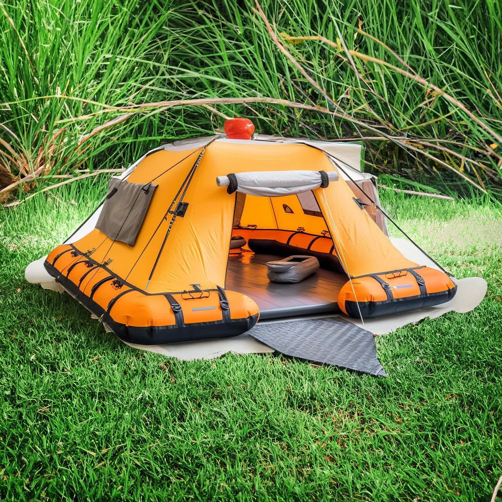 Large Inflatable Tent Rafts Floating Floating Tents Camping Outdoor ...