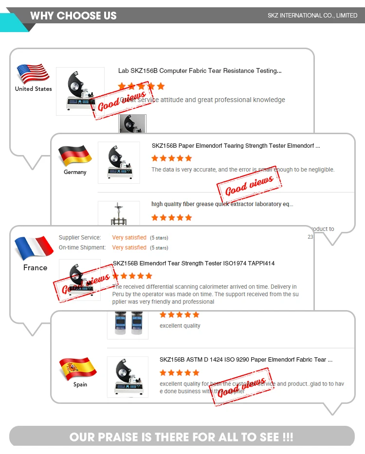 Skz156b Tear Resistance Paper Elmendorf Meter Digital Fabric Textile ...