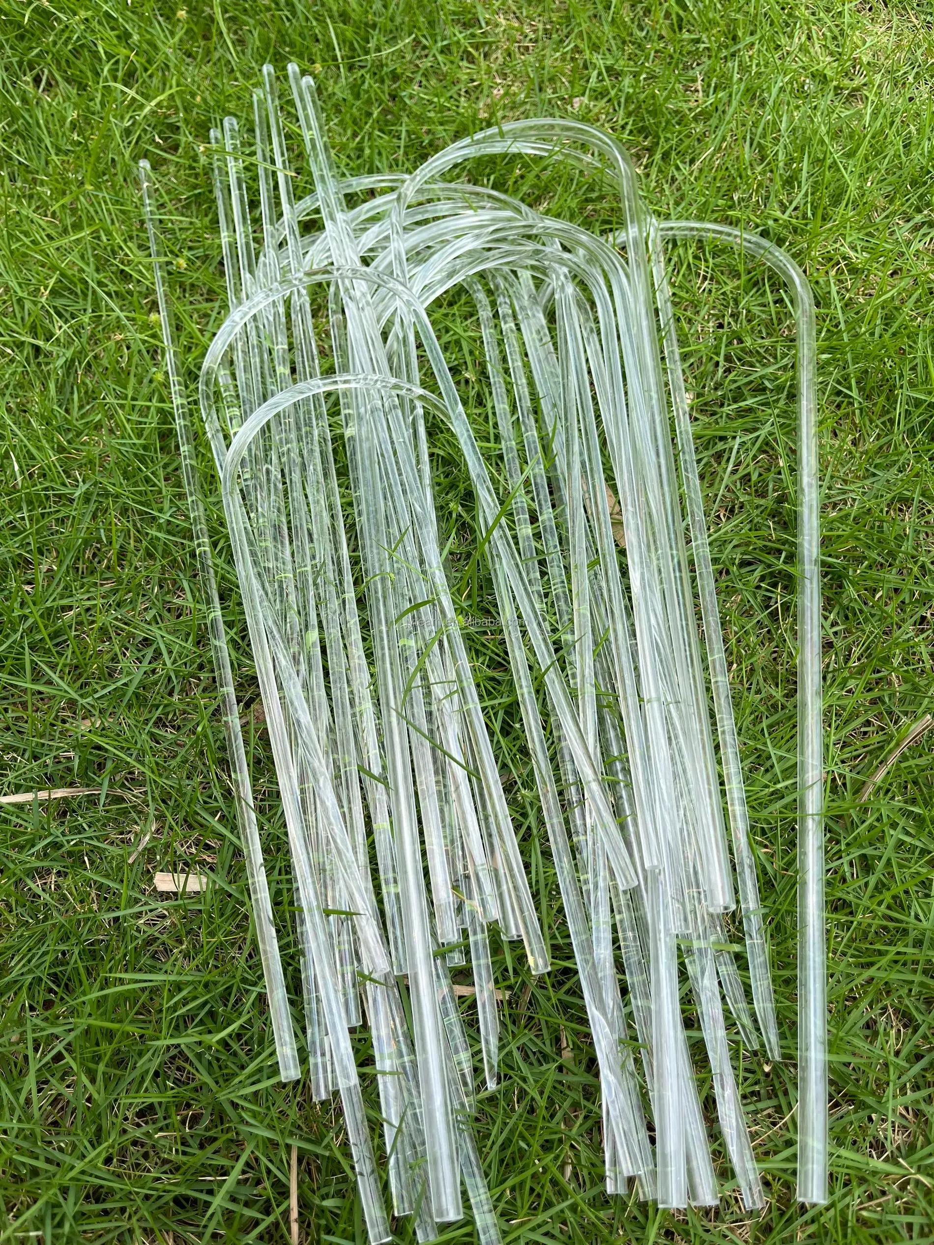 12 Inch Hollow Height U Shape Portable Acrylic Trellis for Plants Hoya ...