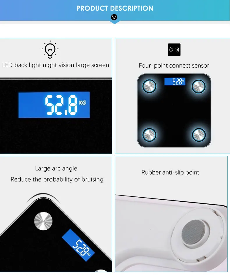 Weighing Scale With Bmi Display Screen Height Weight and Bmi Scale ...
