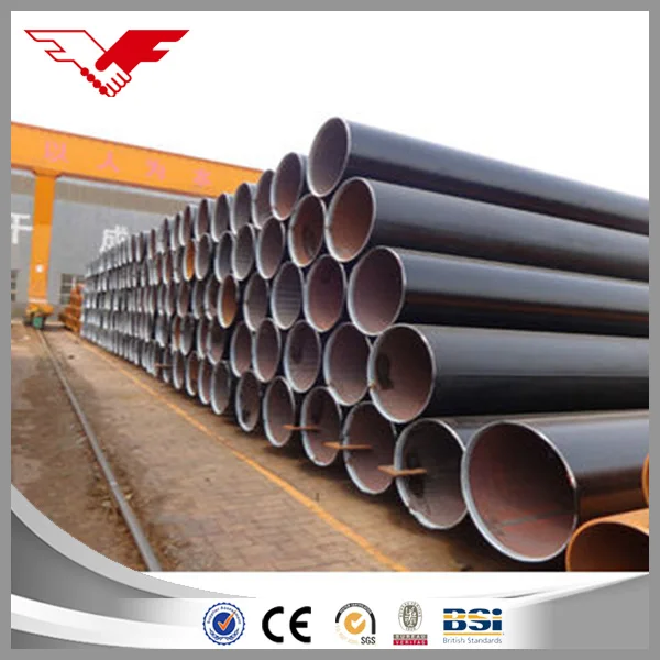 Spiral Welded Tube Steel Piles Pipe 500mm Large Diameter Thick Wall ...