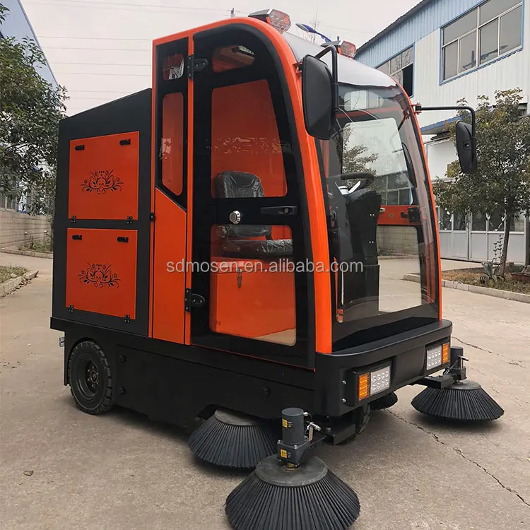 MSANG Small Street Sweeper - Efficient Ride-on Cleaner
