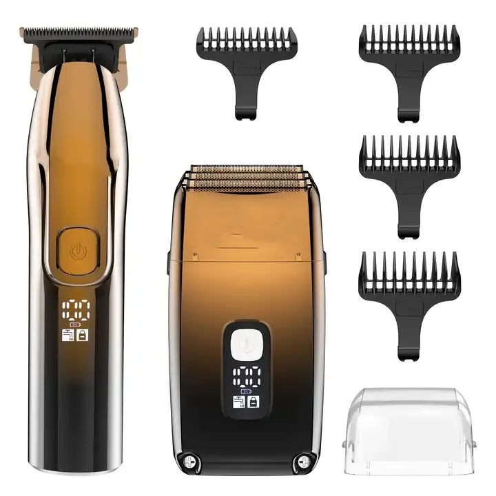 New Design 3 In 1 Hair Clippers Electric Shaver 3 Pieces Hair Trimmer ...