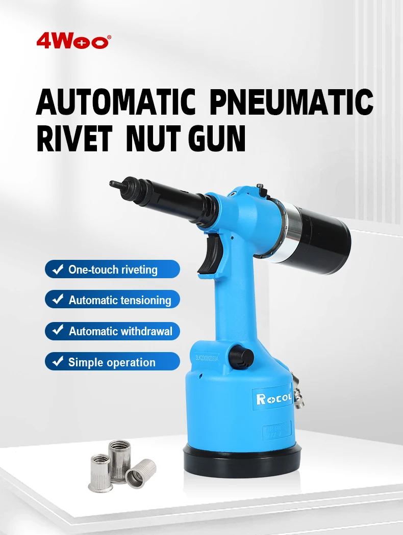 Industrial Grade M312 Hydraulic Pneumatic Air Rivet Nut Gun Stainless ...