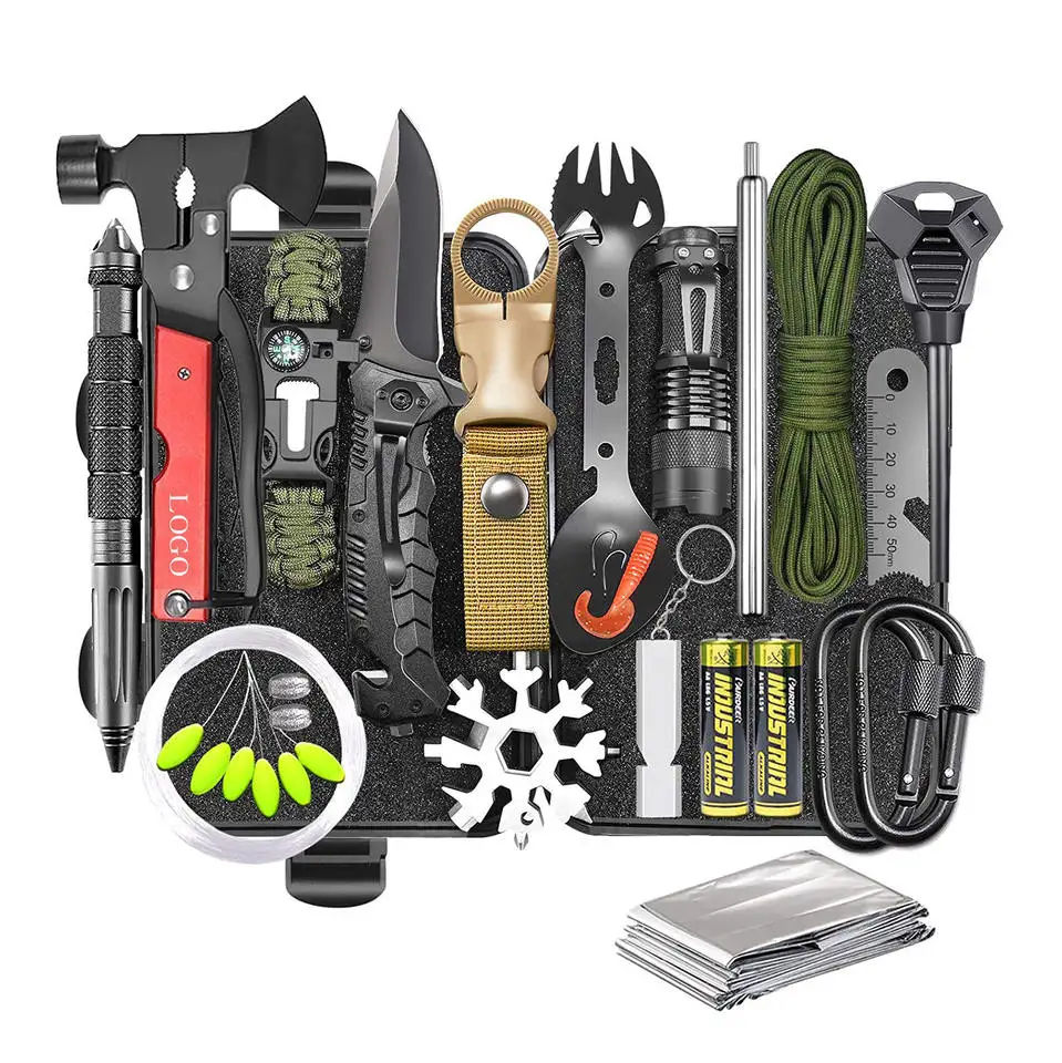 Wholesale Emergency Best Survival Kit 40 in 1 Camp 18 in 1 Survival ...