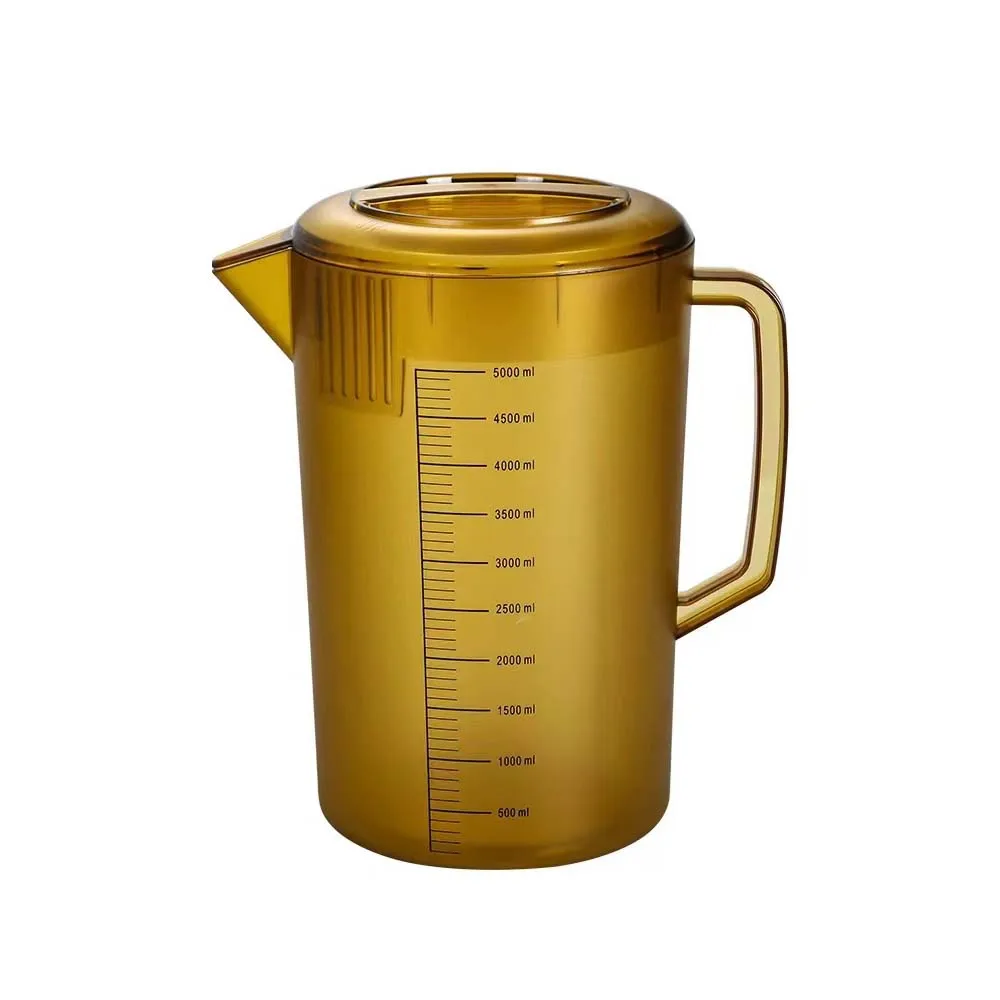 Classic Design 3.5l Plastic Water Jug With Handle Water Pitcher And Lid ...
