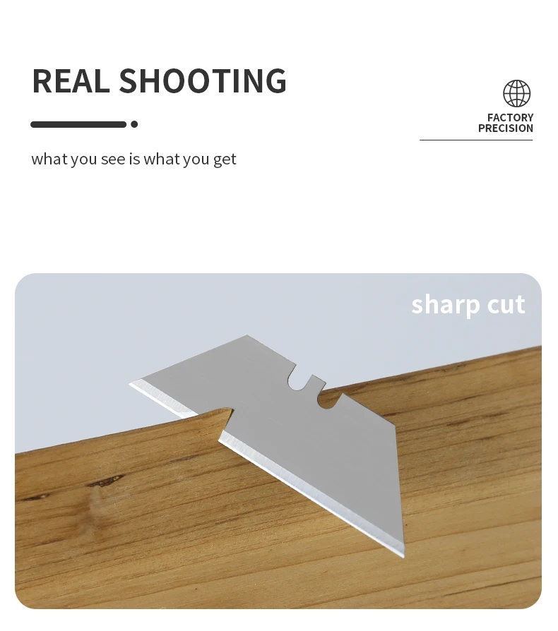 Customized Heavy Duty Multi Functional Utility Trapezoid Cutter Blades ...