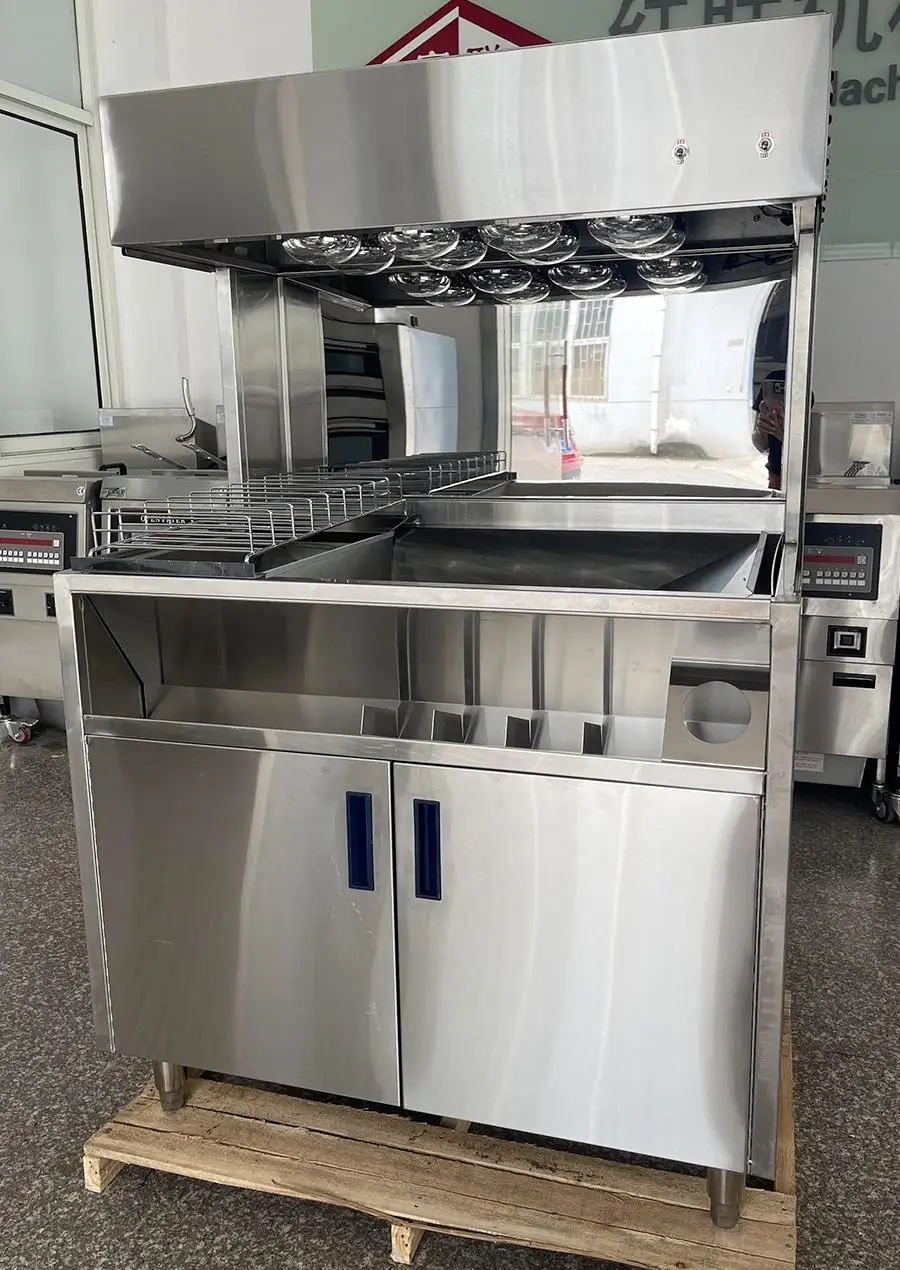 KFC Food Display Equipment - Efficient Chips Warmer