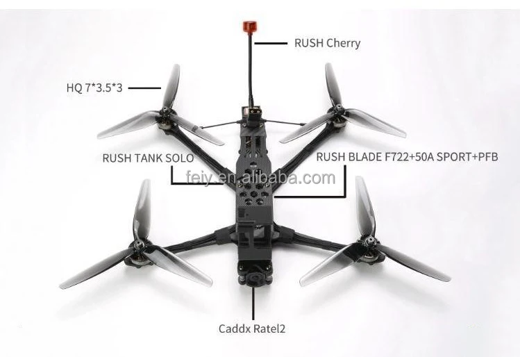 FPV Drone Kit - 7, 9, 10 Inch Frames with 4K UHD Camera