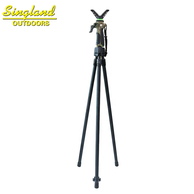 Hunting Shooting Accessories - Telescopic Tripod Stick