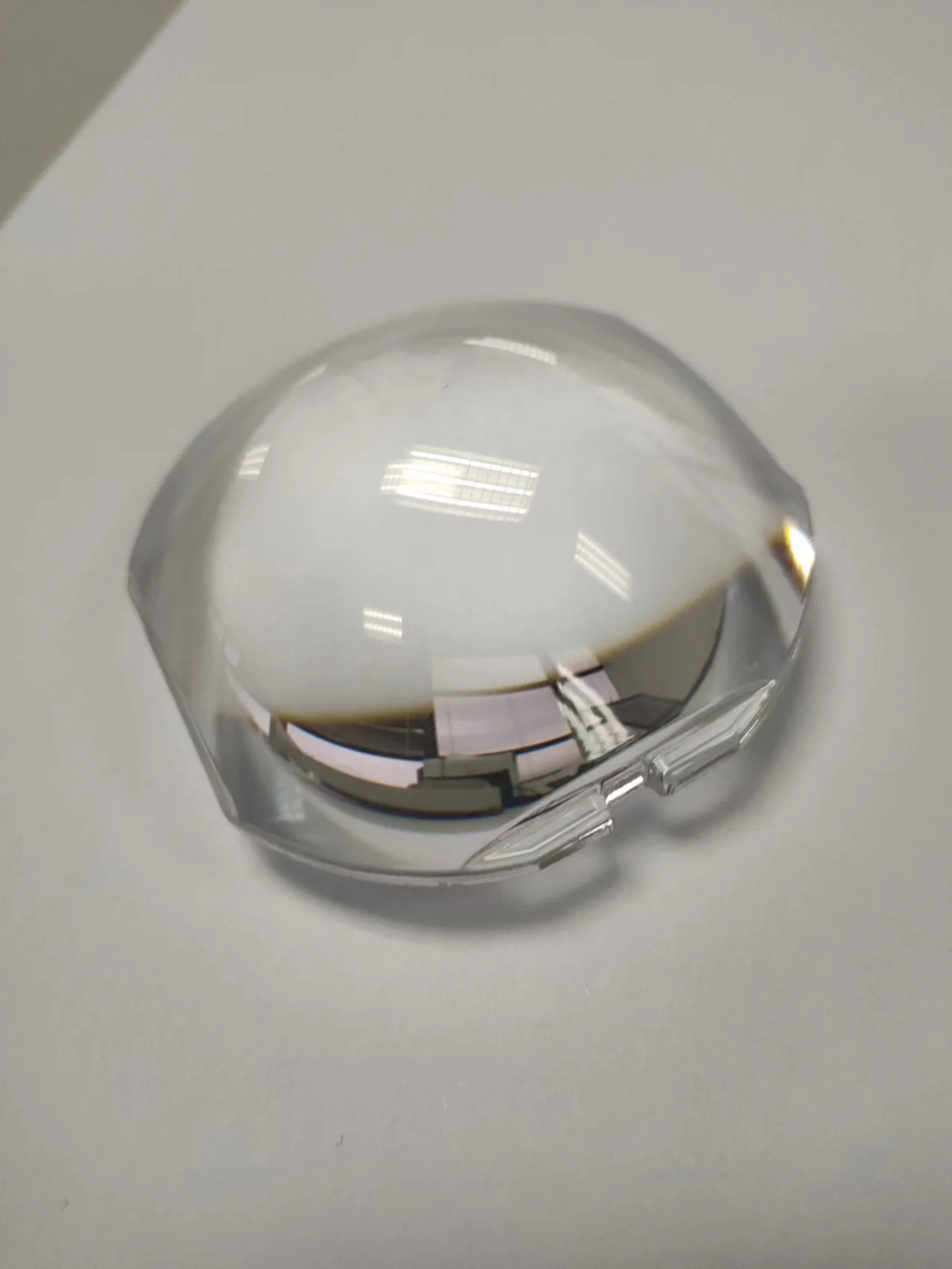Holophane Customizable Diameter Optical Aspherical Glass Optical Lens ...