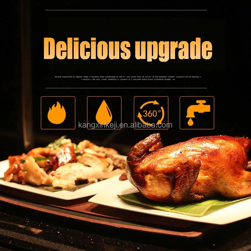 Commercial Rotary Chicken Roasting Automatic Gas Duck Oven Electric ...