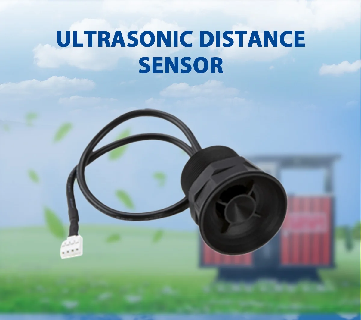 Trash Bin Overflow Detection Module Uart Pwm Rs485 Output Digital Cheap Waterproof Ultrasonic ...