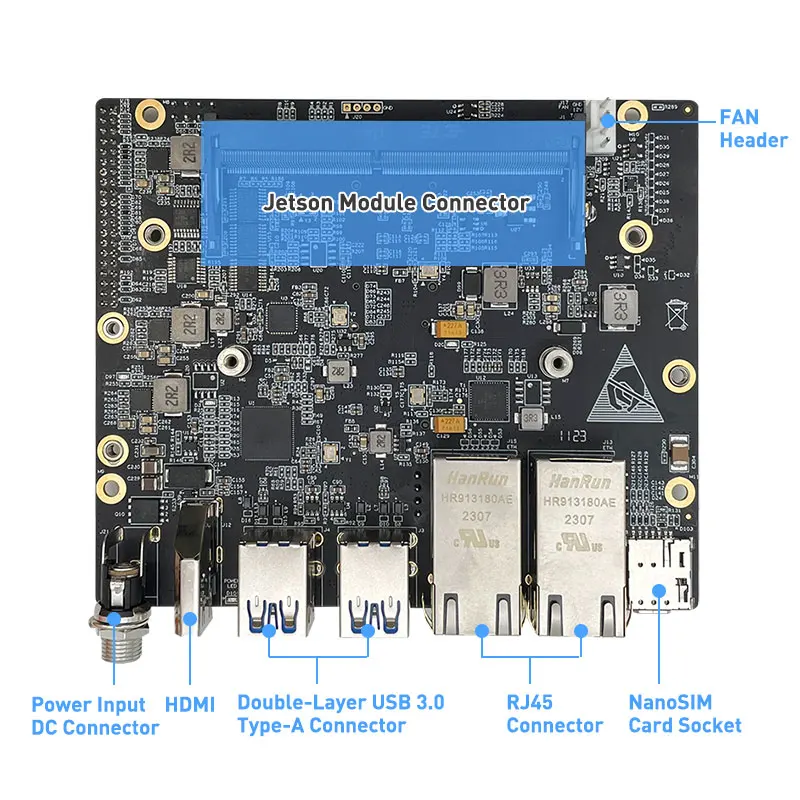 Nvidia Jetson Orin Nx 16g 100t 128g Edge Computer Embedded Computer Ai ...