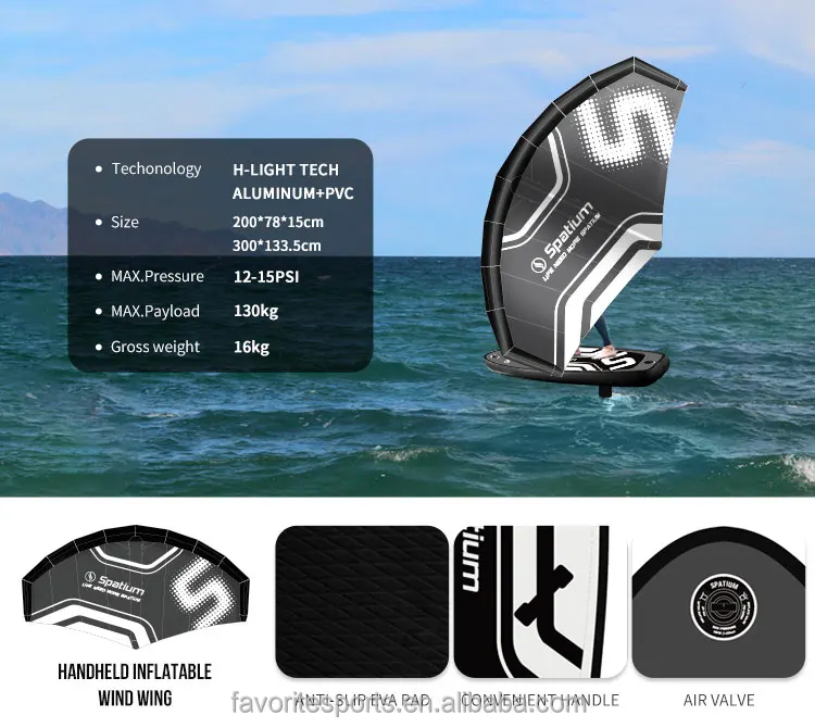 WINGSURFING Kitesurfing INFLATABLE WING BOARDS Kitewings Foilsurfing ...