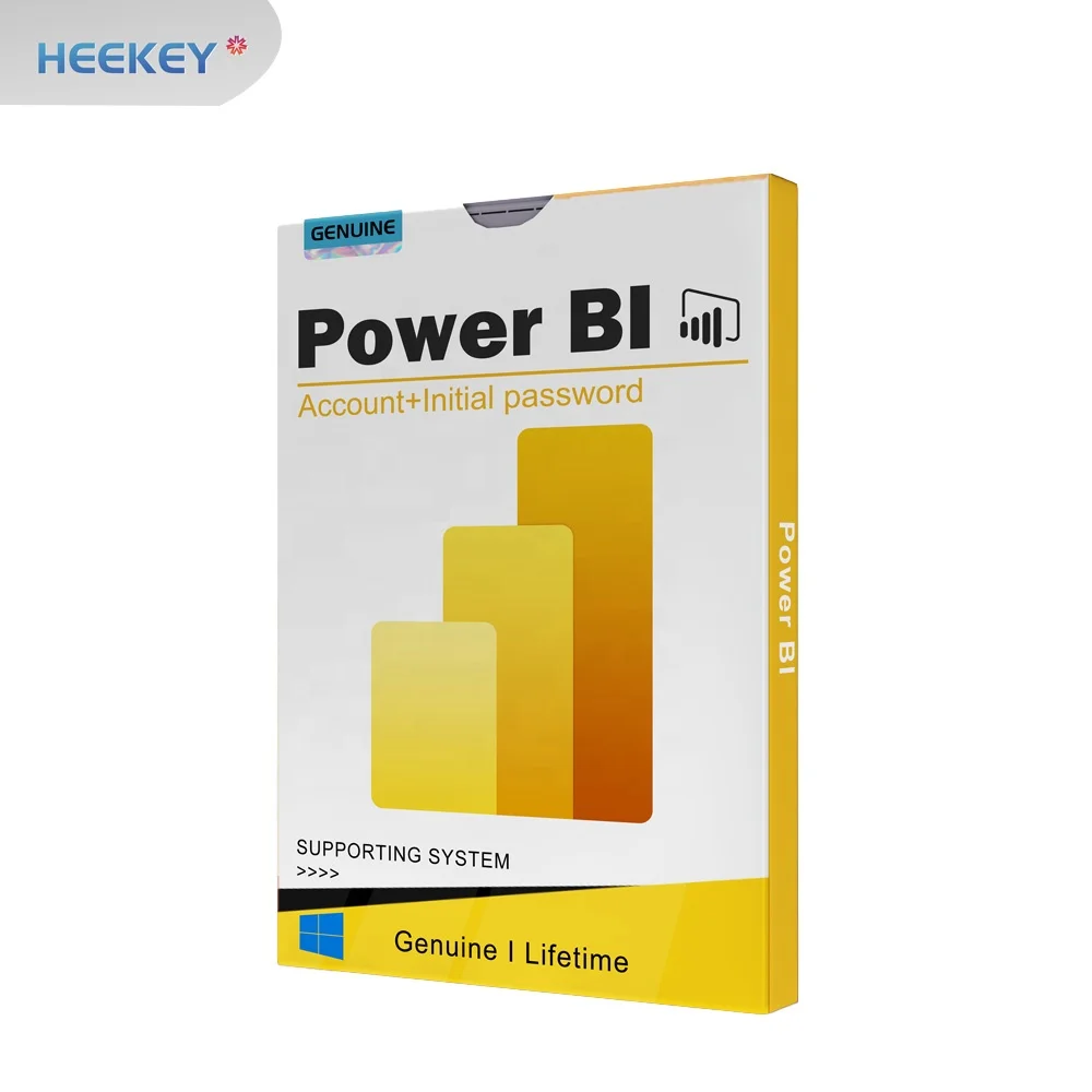 Ms Power Bi Account + Password Business Data Analysis Software Lifetime ...