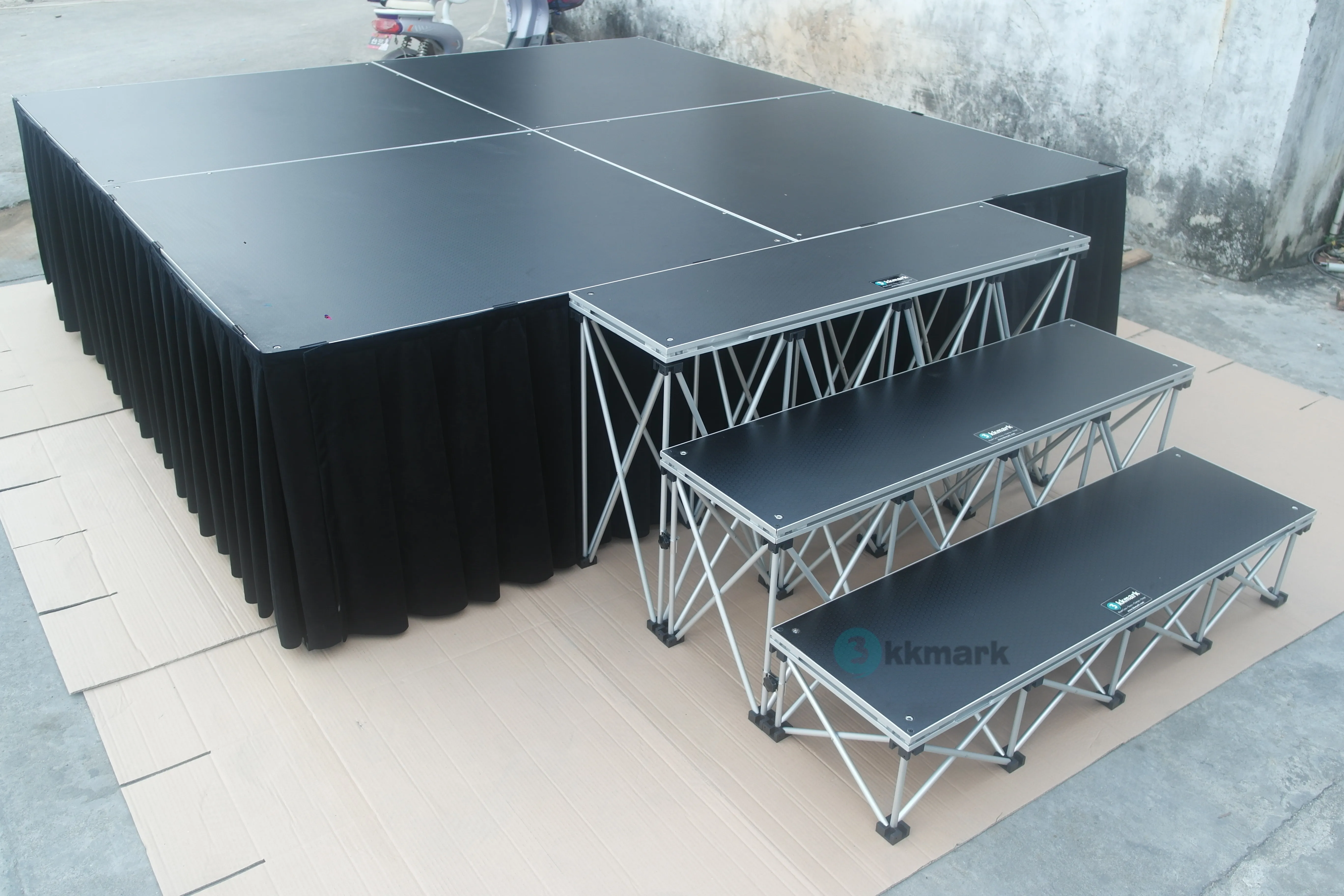 Kkmark Indoor Portable Drum Display Quickly Assemble Event Intelligent ...