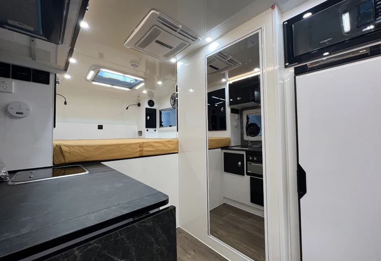 Man 8x8 Camper Interior - Heavy Duty Motorhome Body