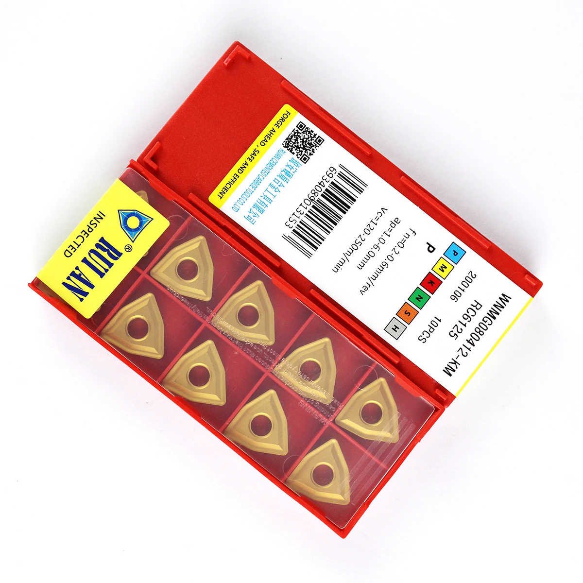 Turning Tool Wnmg080412-km Rc6125 Tungsten Carbide Turning Tool ...