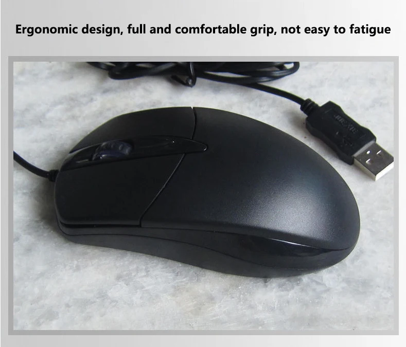 Business Office Photoelectric Mouse - USB Wired & Versatile