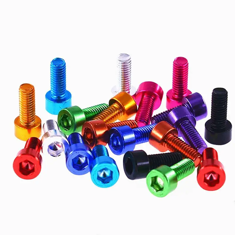 M6 X 30mm M3 Custom Colourful Anodized Aluminum Hex Socket Head Cap ...