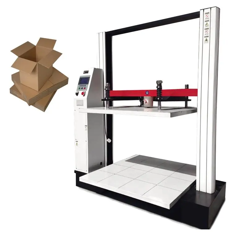 Fully Automatic Packaging Carton Compression Tester/Carton Compression ...