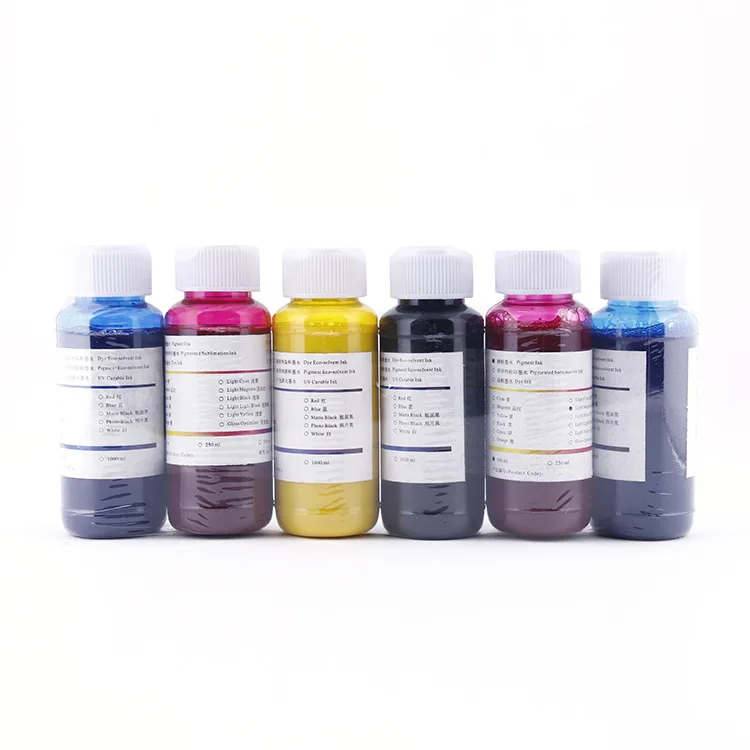 100ML 6 Colors Ultra Density Dye Sublimation Ink for Epson L130 L210 ...