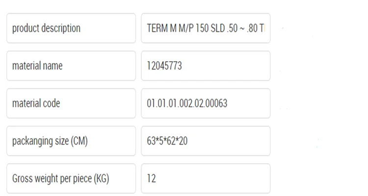 APTIV Terminal Connector 12045773 Connectors Terminals Conector ...