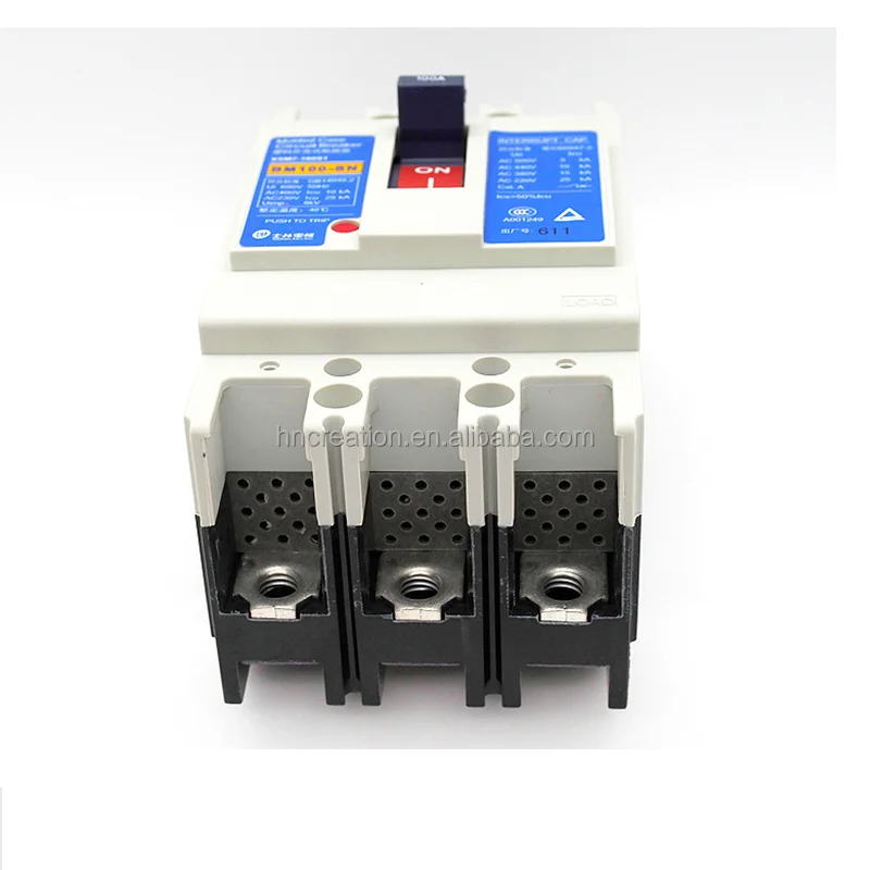 士林bm系列mccb断路器3 P 63a 80a 125a Ac400v 50hz 3相塑壳断路器4极mccb - Buy 塑料外壳式断路器,Shihlin,Bm100 Product on ...