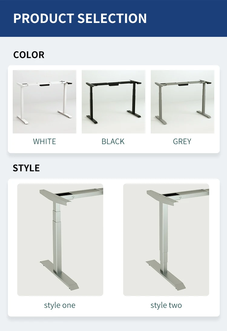Electric Height Adjustable Lifting Table for Office Desks