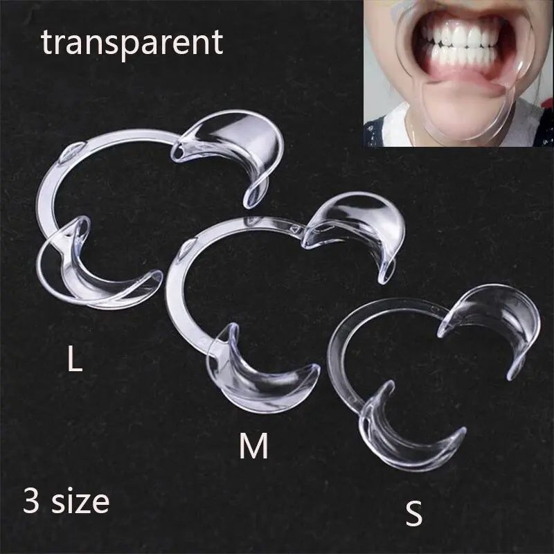BPA-Free Disposable Autoclavable C-Shape Plastic Dental Cheek Retractor ...