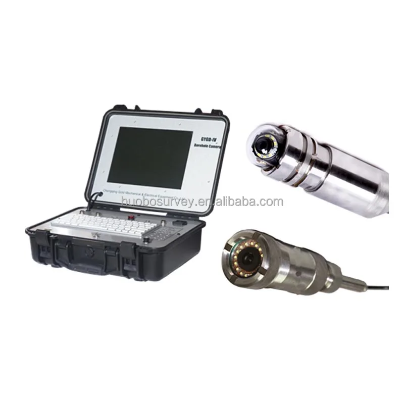 300m 500m Rotary Water Well Camera For Underwater Inspection Borehole ...