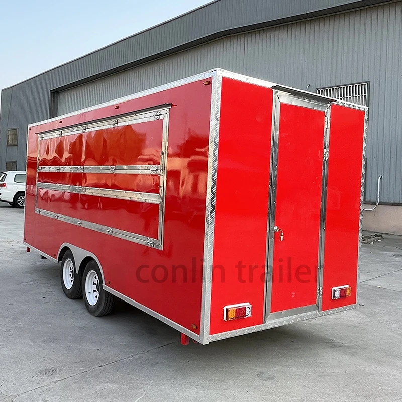 Conlin New Arrived Churros Food Truck Food Kiosk Carts Petrol Food ...