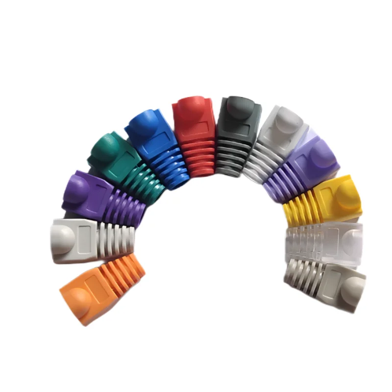 RJ45 Strain Relief Boot Cap RJ45 Connector Boot 8P8C Utp Network ...
