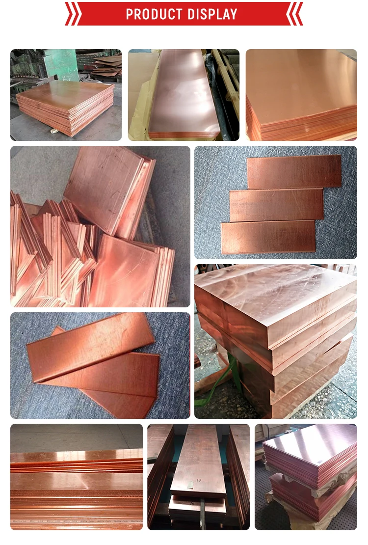 Quality Pure Copper Plate 3mm Sheet Nickel Plated Copper Sheet 10mm ...