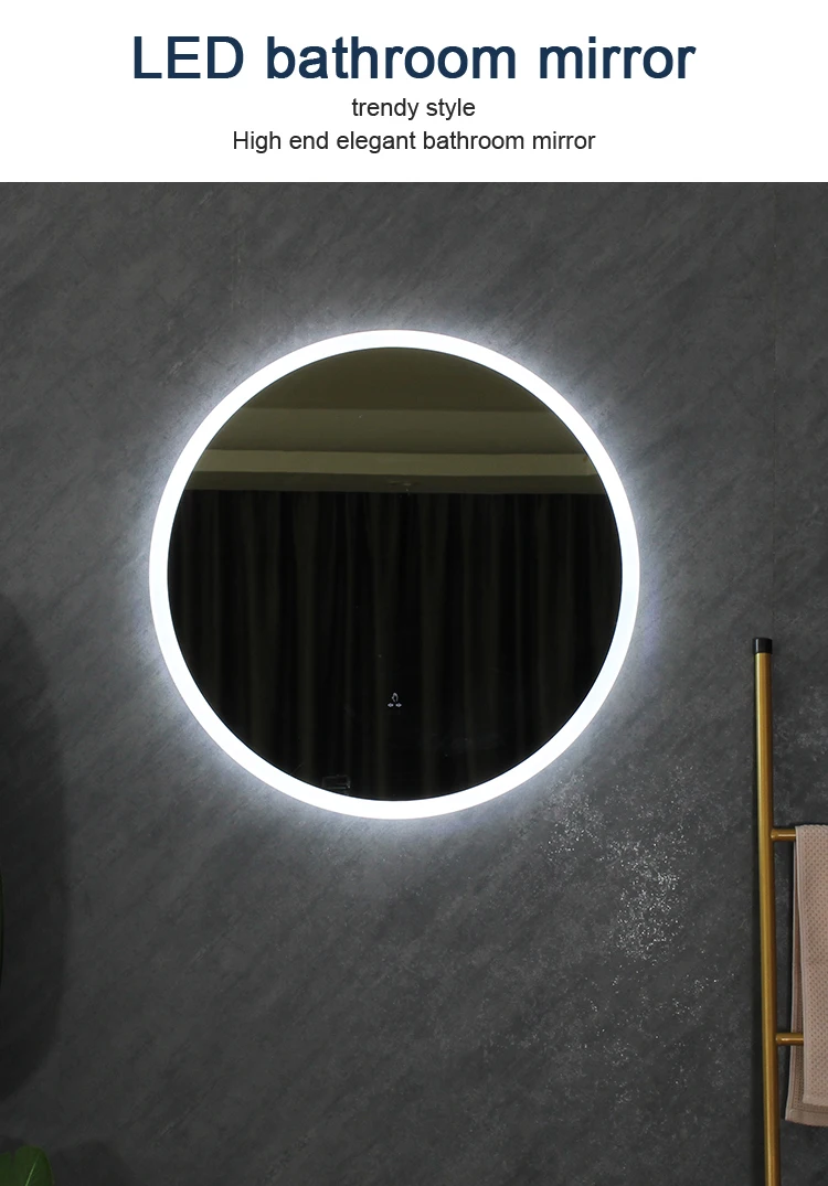Hotel Modern Infrared Induction Control Three Color Light Round ...