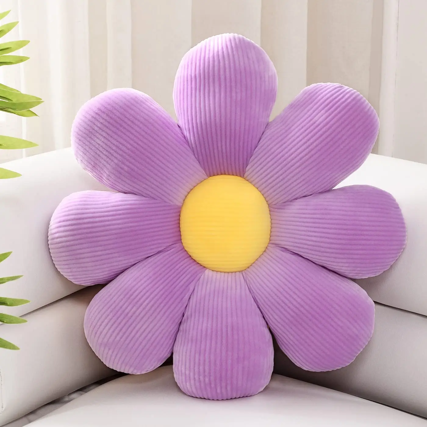 Yiwu Allo Cpc Stuffed Daisy Body Lumbar Throw Pillows Home Decor Plush ...