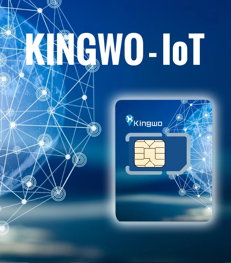 KINGWO Iot Sim Card - Unrestricted Roaming for GPS Trackers