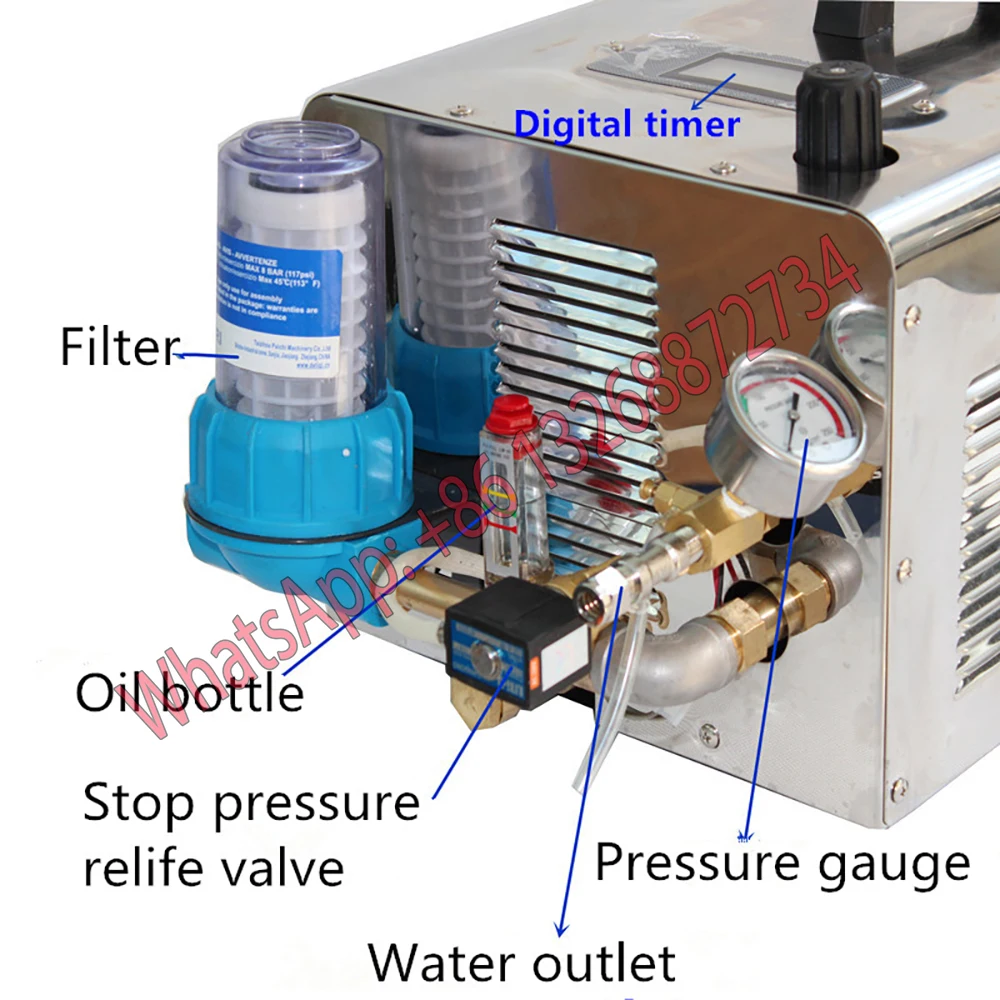 Multifunction Outdoor Cooling Misting System High Pressure Fog Misting ...