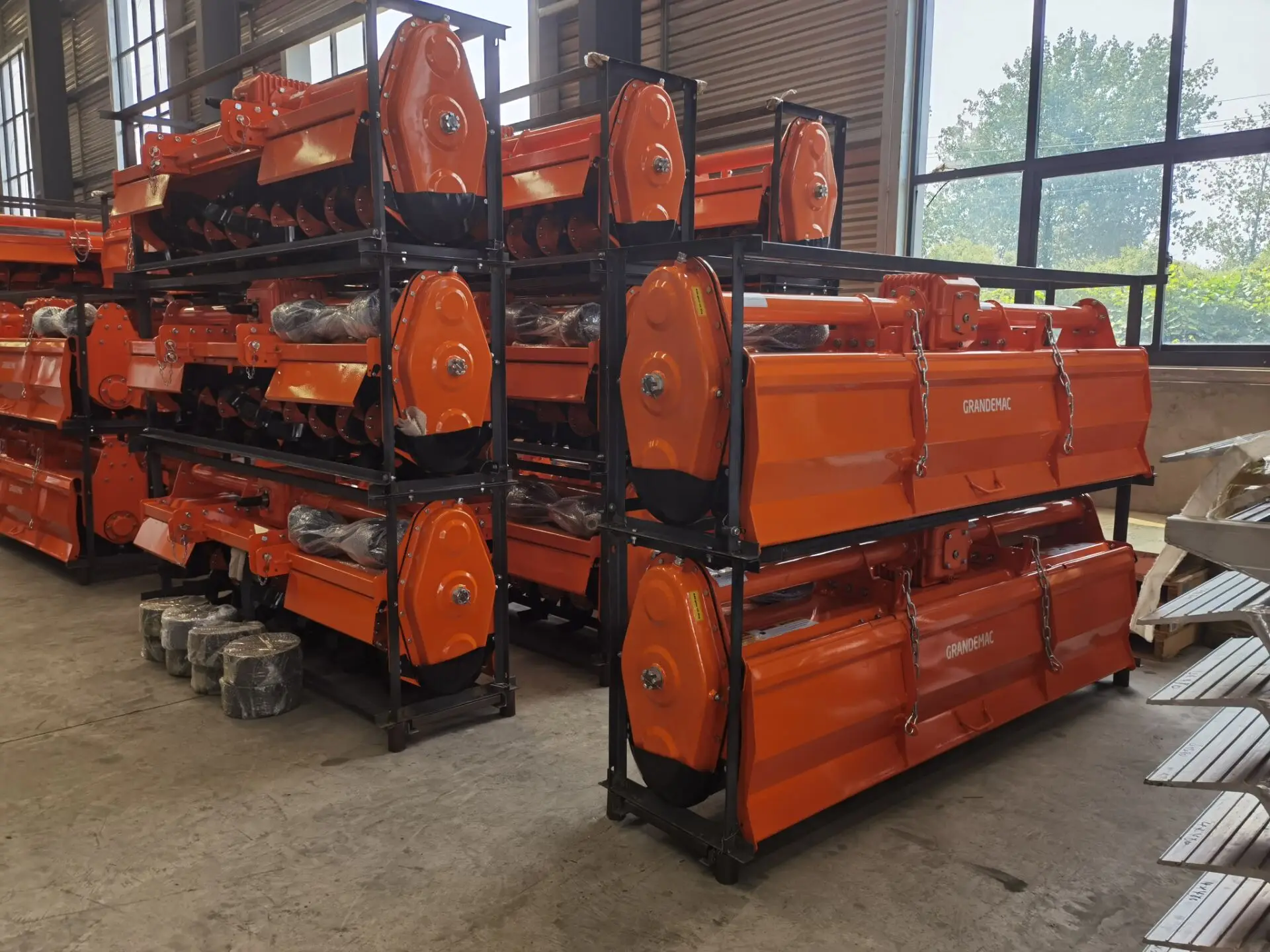 Grande Farm Implement Tractor Mounted 1.8m Heavy Duty Rotary Cultivator ...