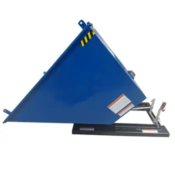 Forklift Tipper Bin Trash Waste Scrap Steel Self-dumping Hopper ...