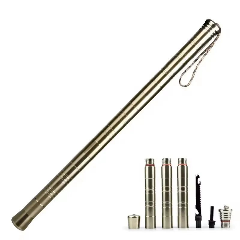 Mini Self Defense Stick Set - Portable Aluminum Emergency Tool